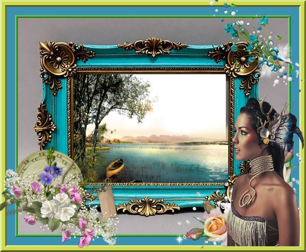 Rahmen Sommer Montage photo | Pixiz