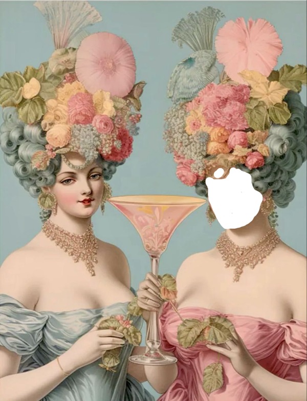 Pepe U Rococo Photo Frame Effect | Pixiz