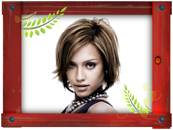 Ladybird Leaves Nature Design Template | Pixiz