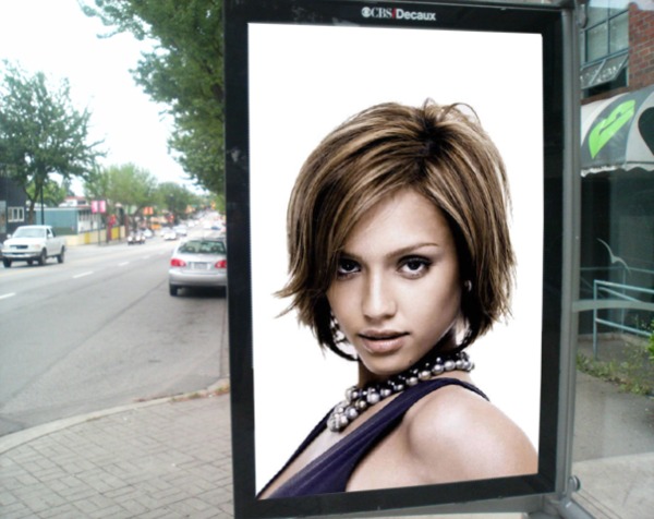 Billboard Scene Photo Frame Effect | Pixiz