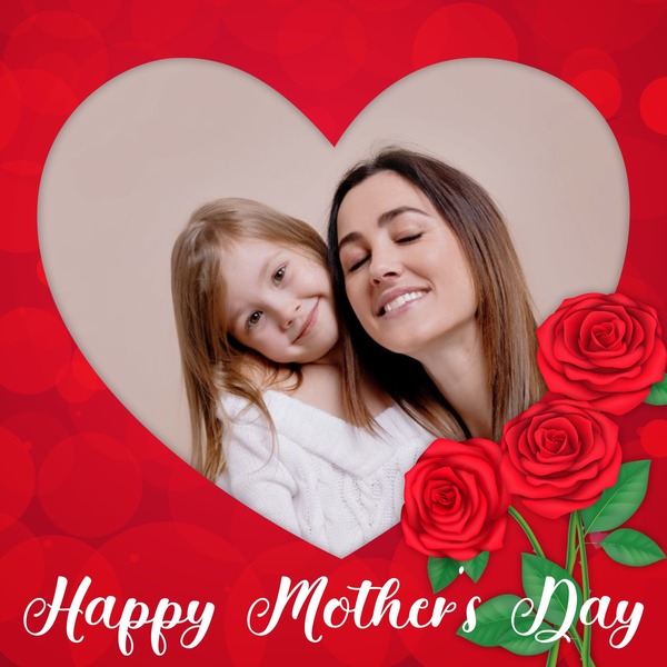 Roses rouges Montage Photo | Pixiz