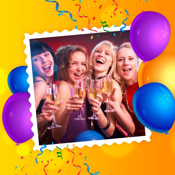 Birthday Photo Frame Effect | Pixiz