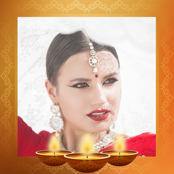 diya photo frame effects [p. 1/1] | Pixiz