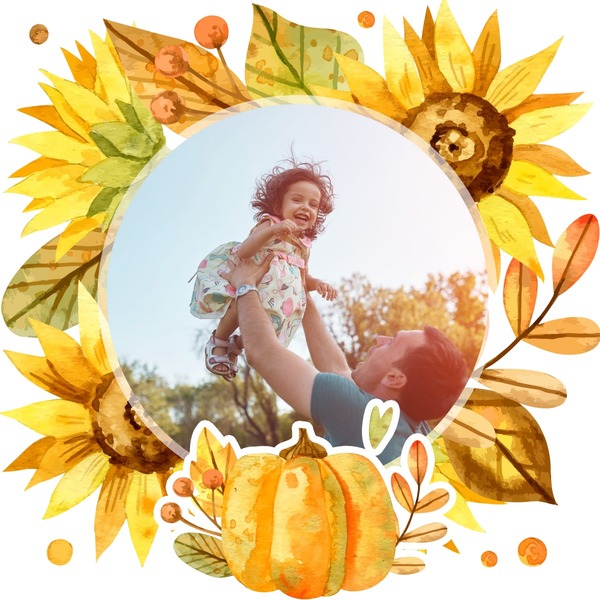 Autumn Photo Frame Effect | Pixiz