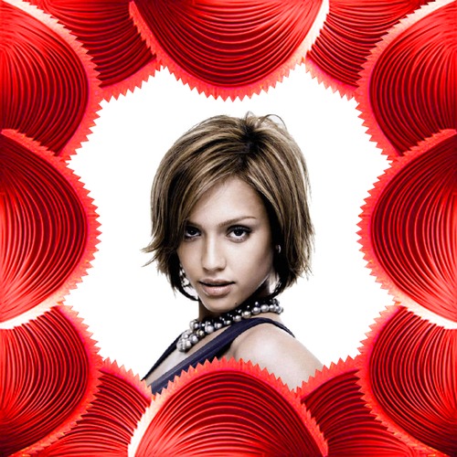 Rideaux rouges Montage Photo | Pixiz