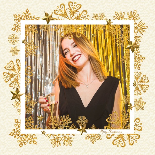 End Of Year Celebrations Photo Frame Effect | Pixiz