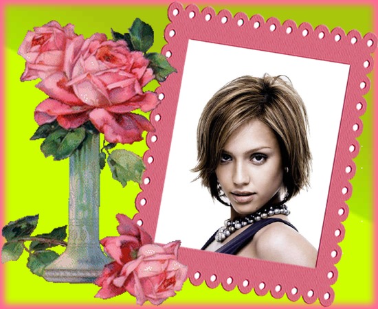 Rose Photo Frame Effect | Pixiz