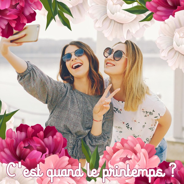 fuschia photo frame effects [p. 1/1] | Pixiz