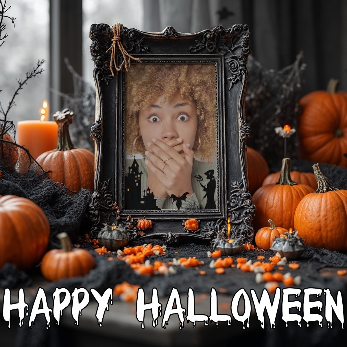 Halloween Photo Frame Effect | Pixiz