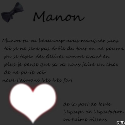 Manon Montage photo | Pixiz