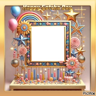 Gotcha Day Photo Frame Effect | Pixiz