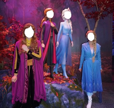 Frozen 2 Anna Elsa Photo Frame Effect | Pixiz