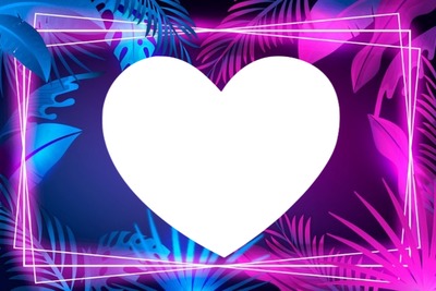 Coeur Photo Frame Effect | Pixiz