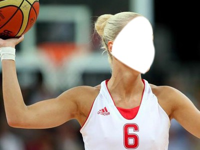 Basketteuse. Photo Frame Effect | Pixiz