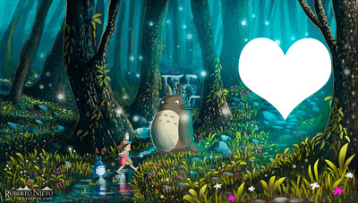 Totoro Photo Frame Effect | Pixiz