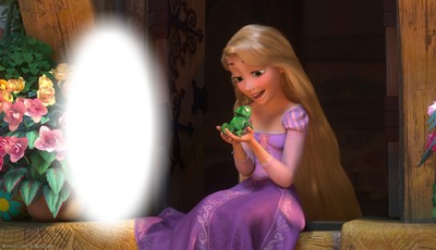 Rapunzel Photo frame effect | Pixiz