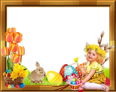 Ostern Photo Frame Effect | Pixiz