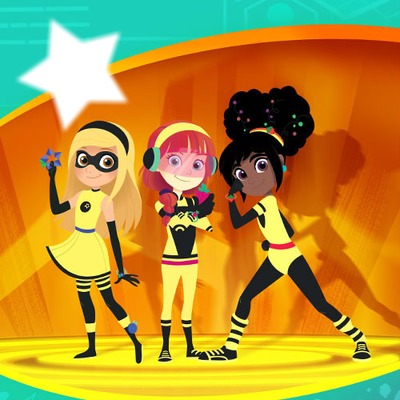 Berry Bees Design Template | Pixiz