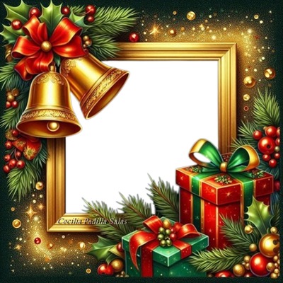 Cc Bello Marco Navideño Photo Frame Effect | Pixiz