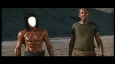 rambo photo frame effects [p. 1/1] | Pixiz