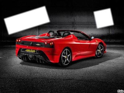 Montage photo ferari - Pixiz