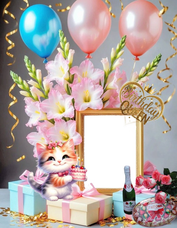 Birthday Photo Frame Effect | Pixiz