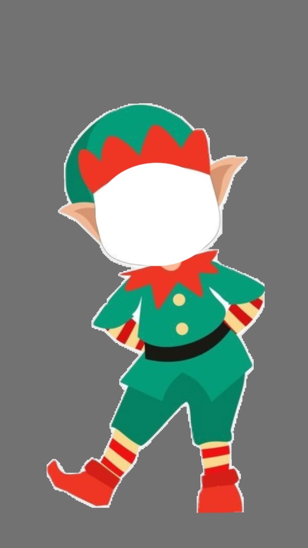 Christmas Elf Photo Frame Effect | Pixiz