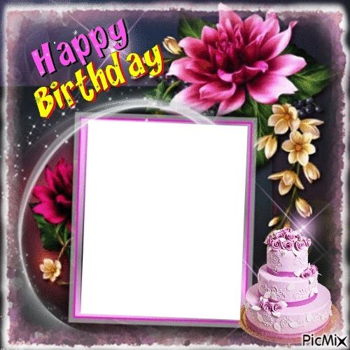 Happy Birthday Photo Frame Effect | Pixiz