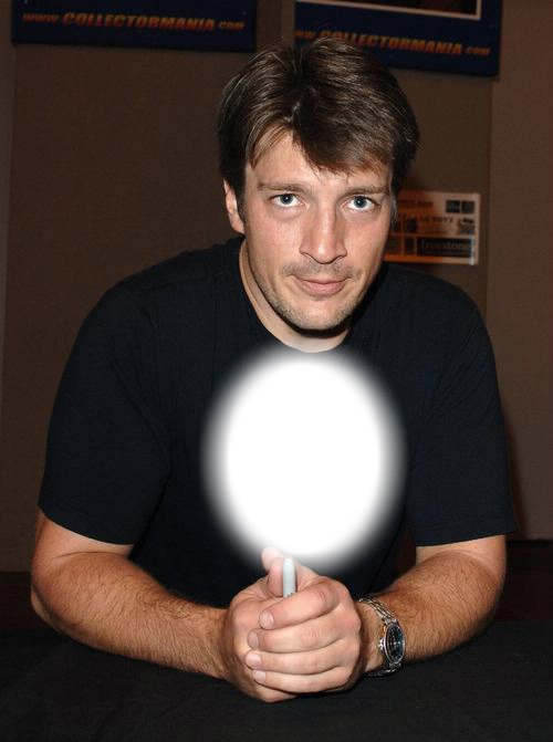 Nathan Christopher Fillion Photo Frame Effect | Pixiz