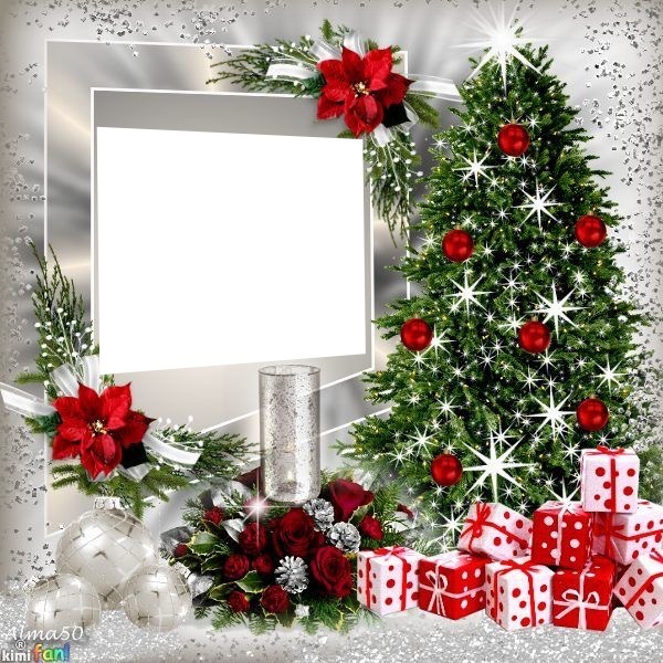 Cadre Noel Photo Frame Effect | Pixiz