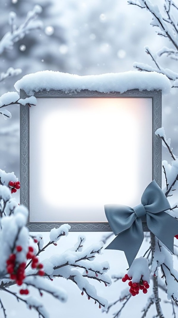 Noël Photo Frame Effect | Pixiz