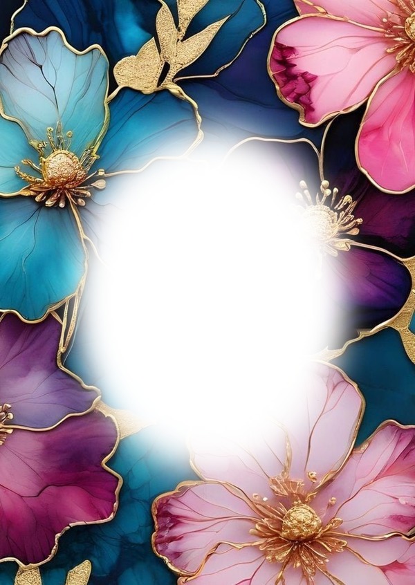 flower frame Montaje Fotografico | Pixiz