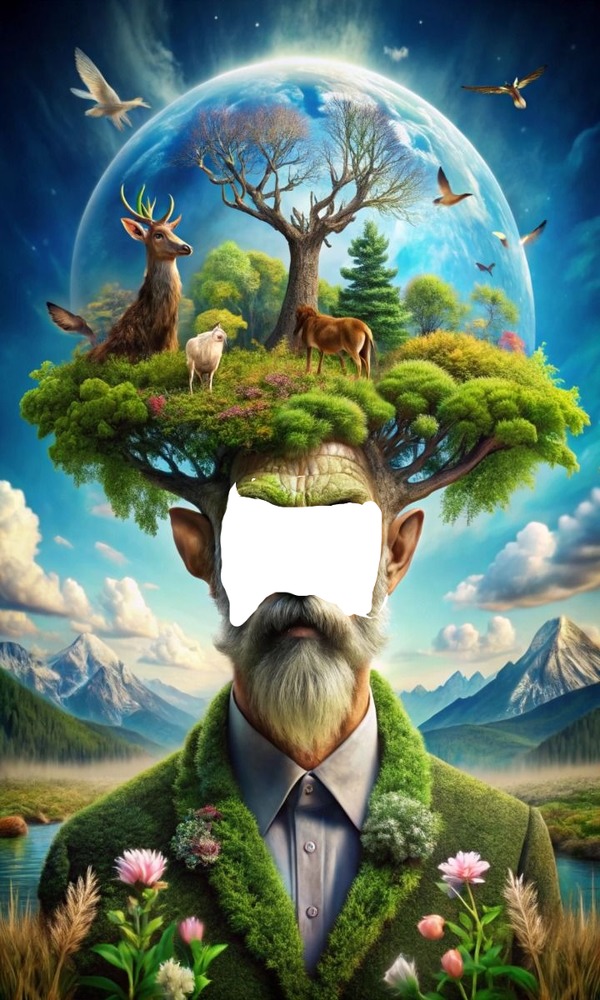 Pepe U Surrealista Photo Frame Effect | Pixiz