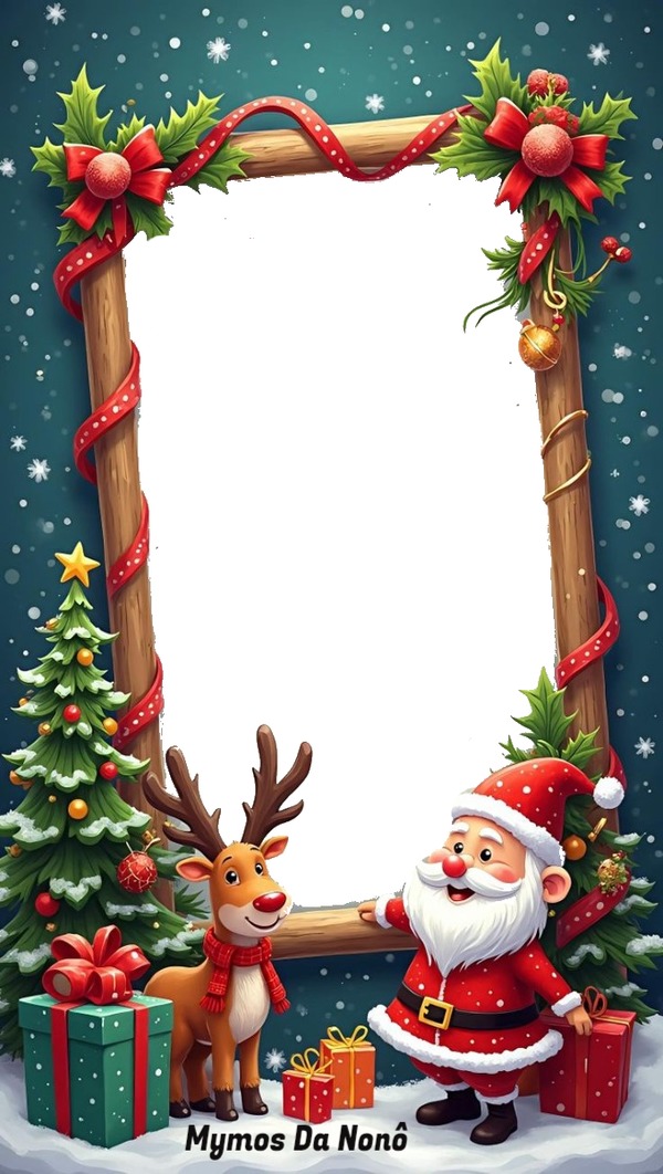 FELIZ NATAL 🌲MYMOSDANONÔ Photo Frame Effect | Pixiz