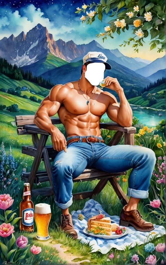 Pepe U Hombre Photo Frame Effect | Pixiz