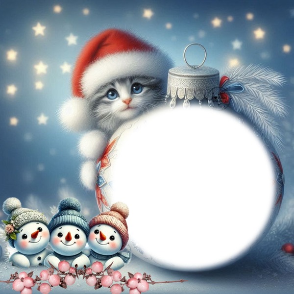 Winter Photo Frame Effect | Pixiz