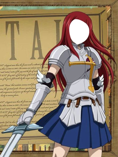 Erza Photo Frame Effect | Pixiz