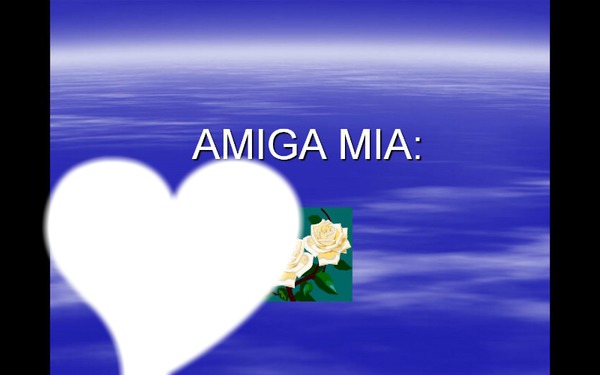 amiga Montaje fotografico | Pixiz