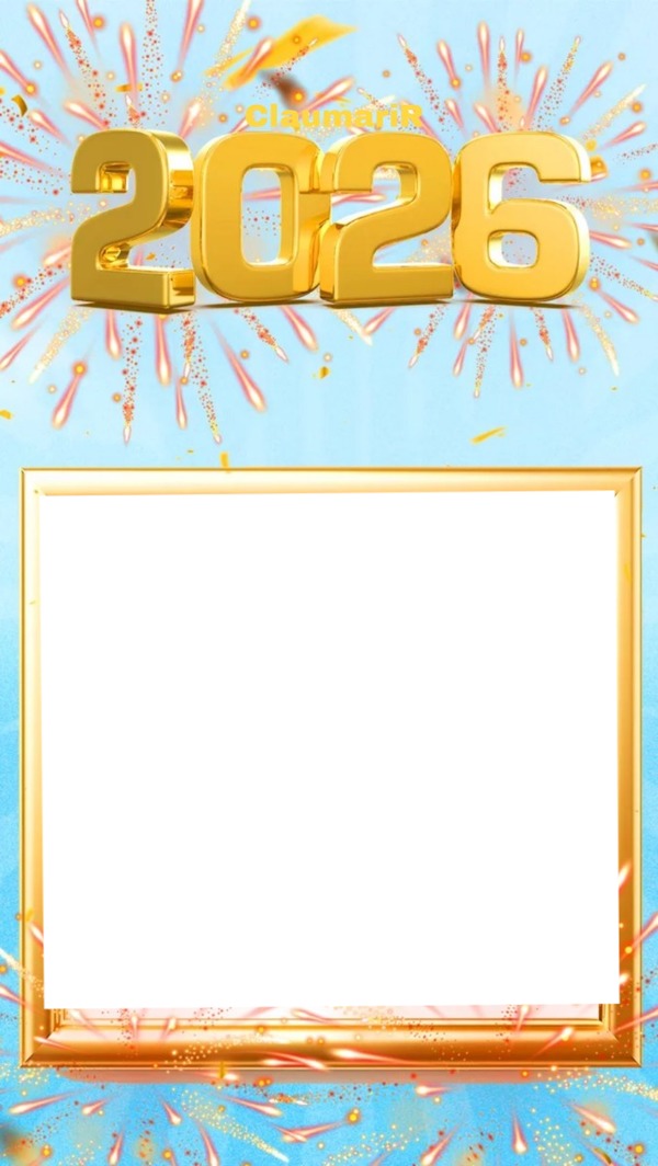 Año Nuevo Photo Frame Effect | Pixiz