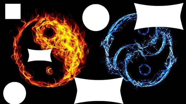 ying yang Design Template | Pixiz