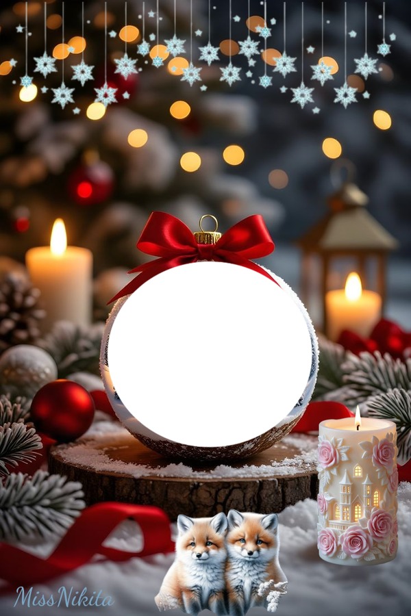 Noël 🎄 Photo Frame Effect | Pixiz