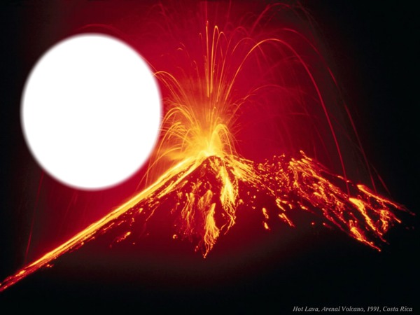 Volcano Design Template | Pixiz