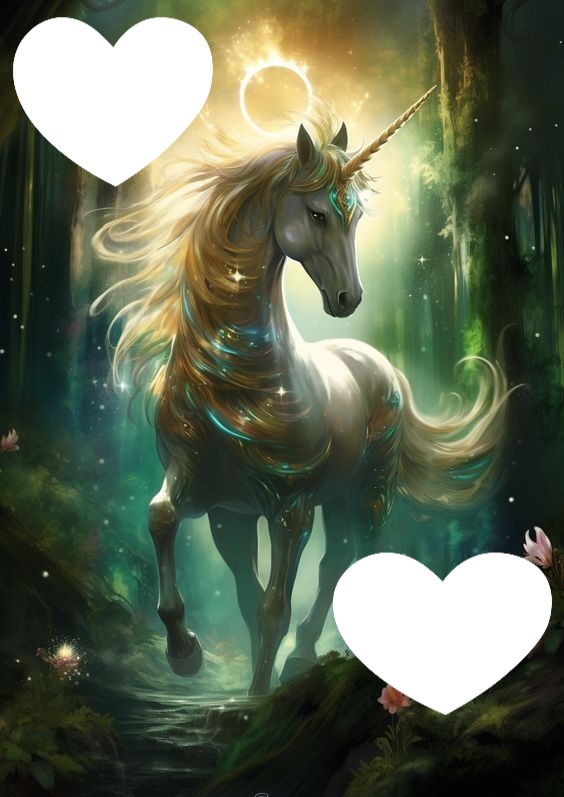 Unicorne Montaje fotografico | Pixiz