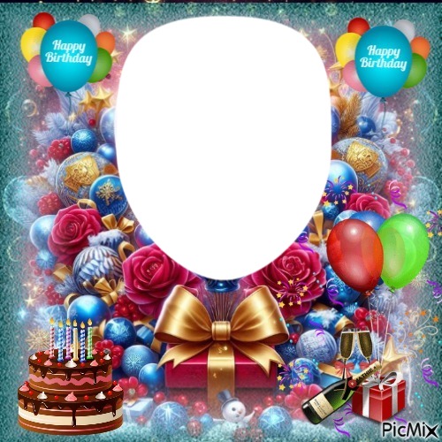 Happy Birthday Photo Frame Effect | Pixiz