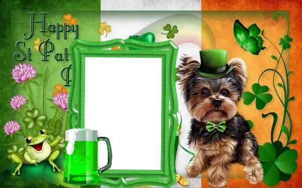 Patrick Day Photo Frame Effect | Pixiz