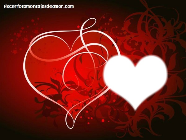 Cor Roj Montaje fotografico | Pixiz