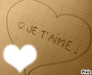 je l'aime Montage photo | Pixiz