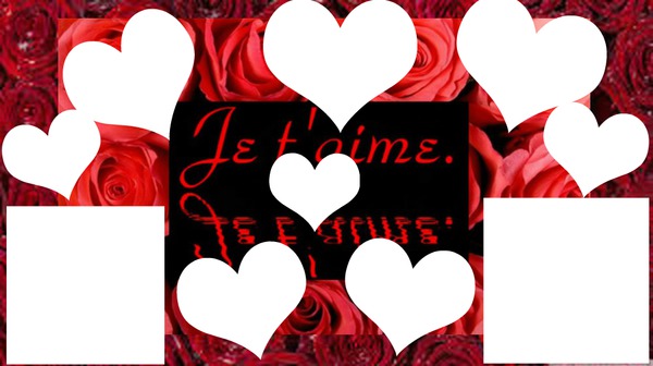 je t'aime Design Template | Pixiz