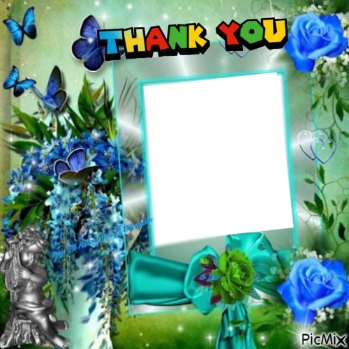 Thank You Photo Frame Effect | Pixiz