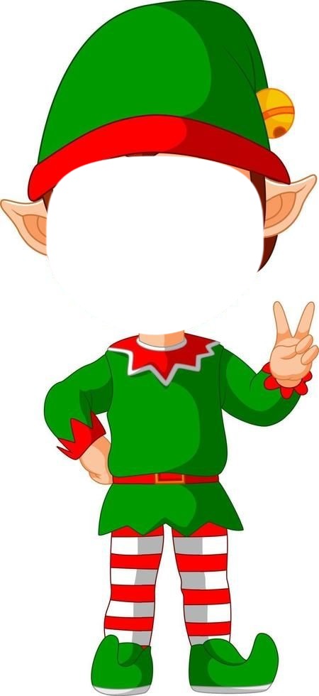 Duende Navideño 4 Montaje Fotografico | Pixiz